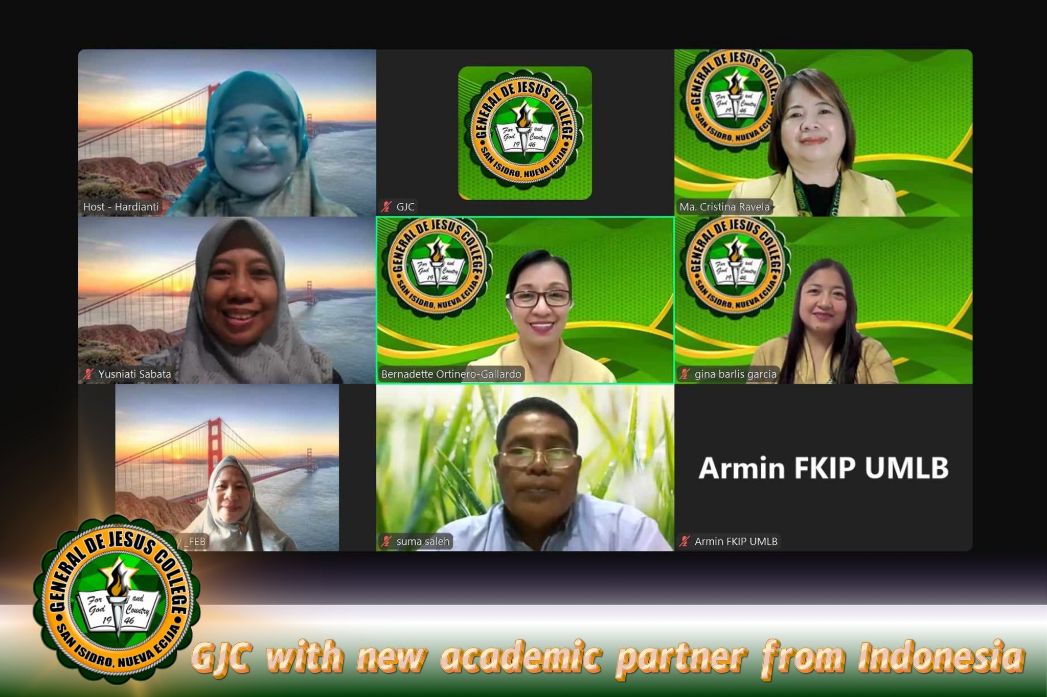 GJC Homepage - General de Jesus College